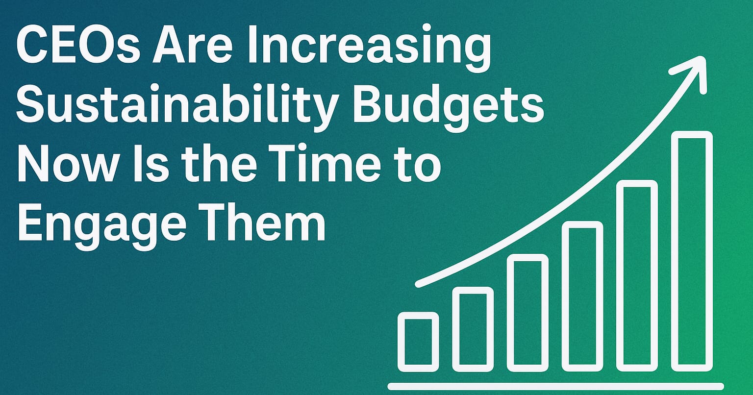 The Sustainability Recession Is Ending — Smart CSR Leaders Are…