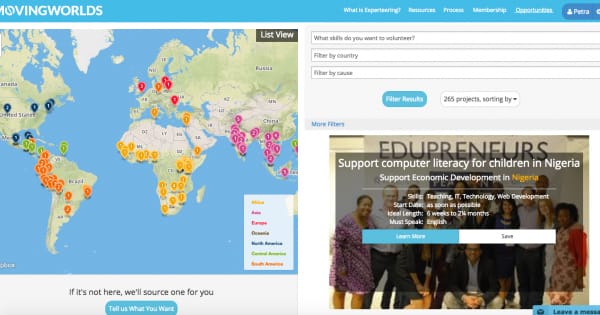 MovingWorlds Update: A new feature to help you find the perfect…